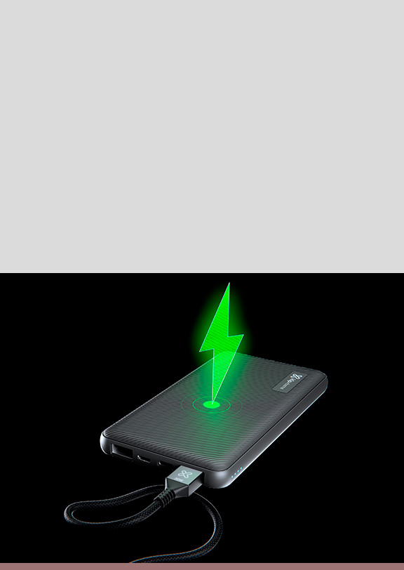 PowerCell Plus | Banco de energía de 10000mAh con 3 puertos - KPB-500 | Klipxtreme