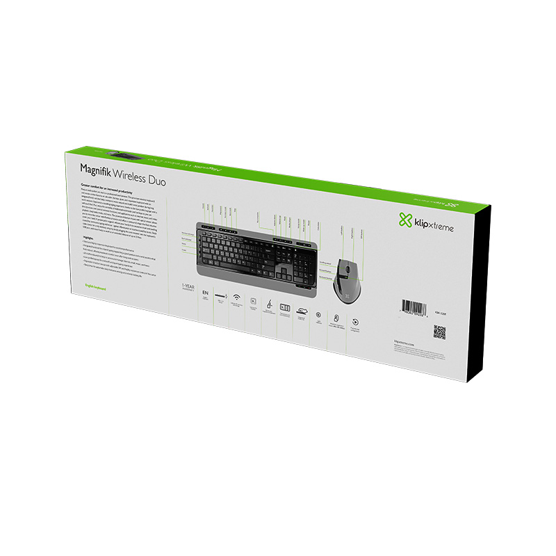 Magnifik Wireless Duo - Dúo inalámbrico de teclado y mouse premium ...
