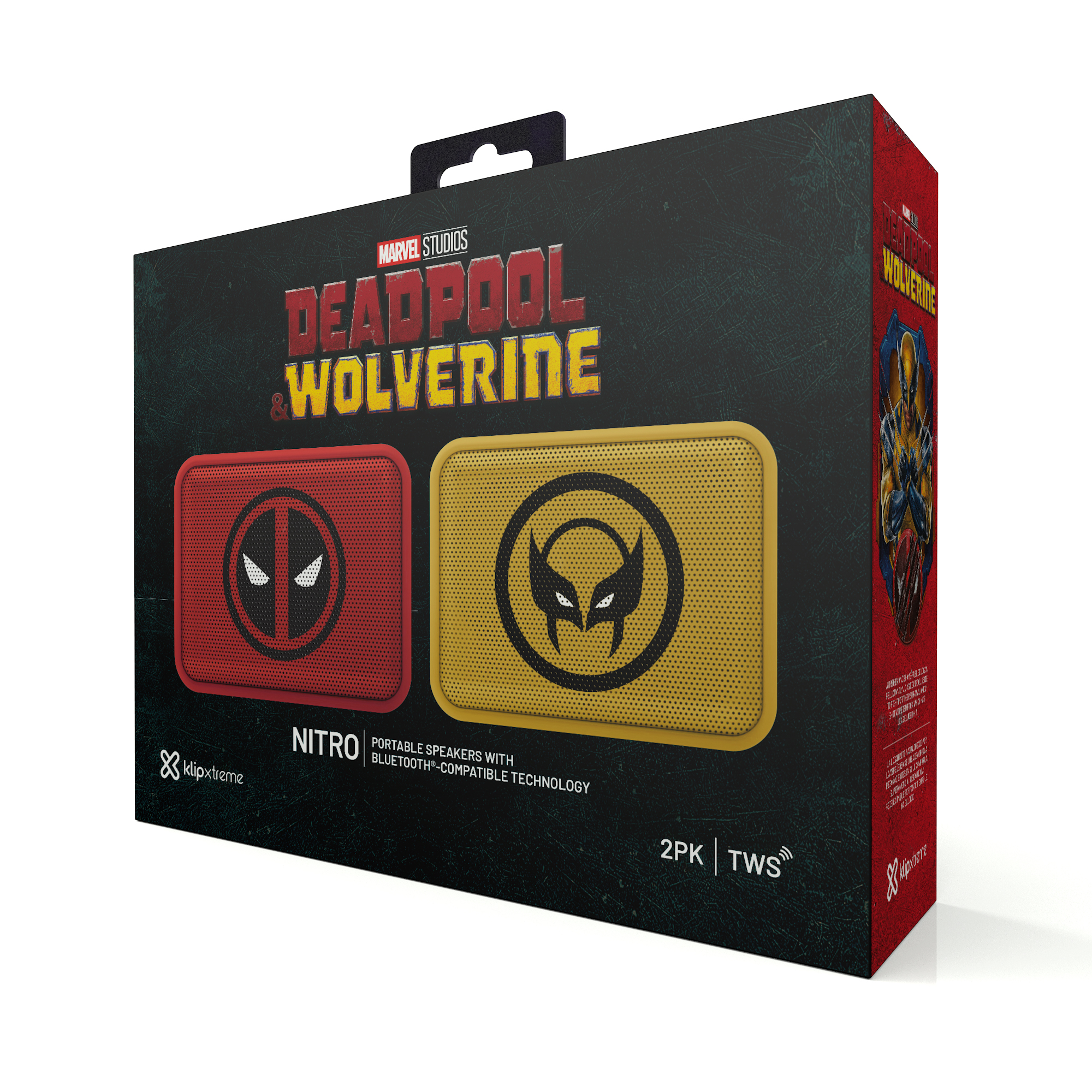 Nitro Kit Deadpool & Wolverine | Parlante portátil compatible con ...