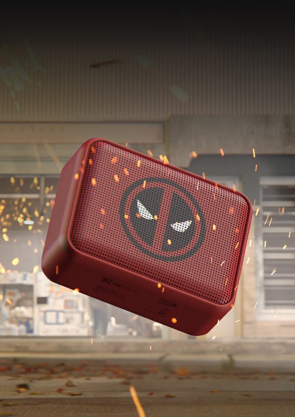 Nitro Kit Deadpool & Wolverine | Parlante portátil compatible con ...