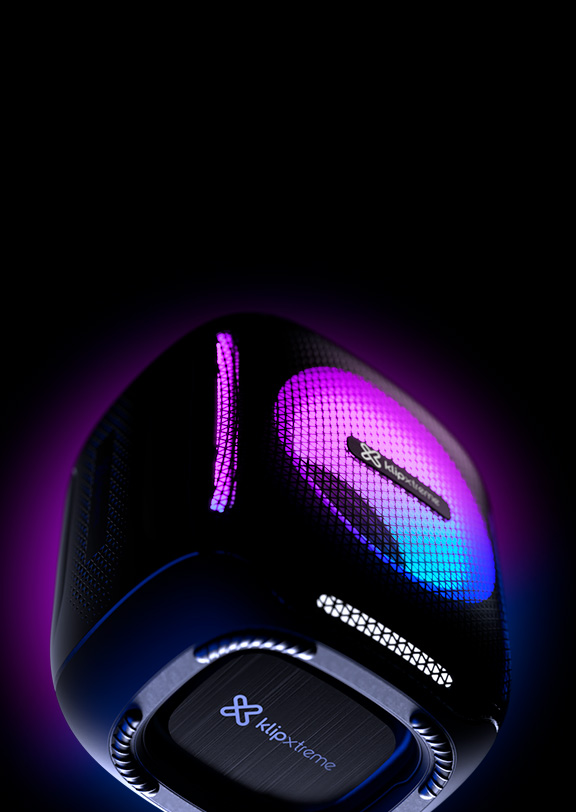 BoomBlaster | Parlante portátil con luces LED - KBS-150BK | Klipxtreme