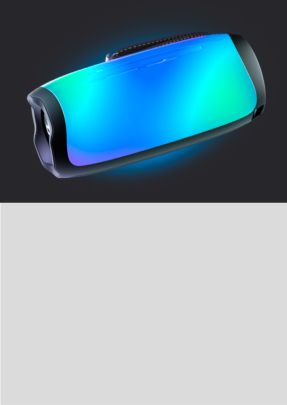 ZoundFire Pro - Parlante portátil con tecnología Bluetooth® - KBS-350 ...