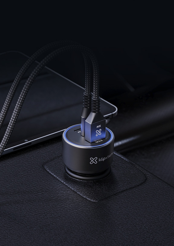 PowerCar 60 | Cargador de auto de 60W con puertos USB-C ® y USB-A - KCC ...