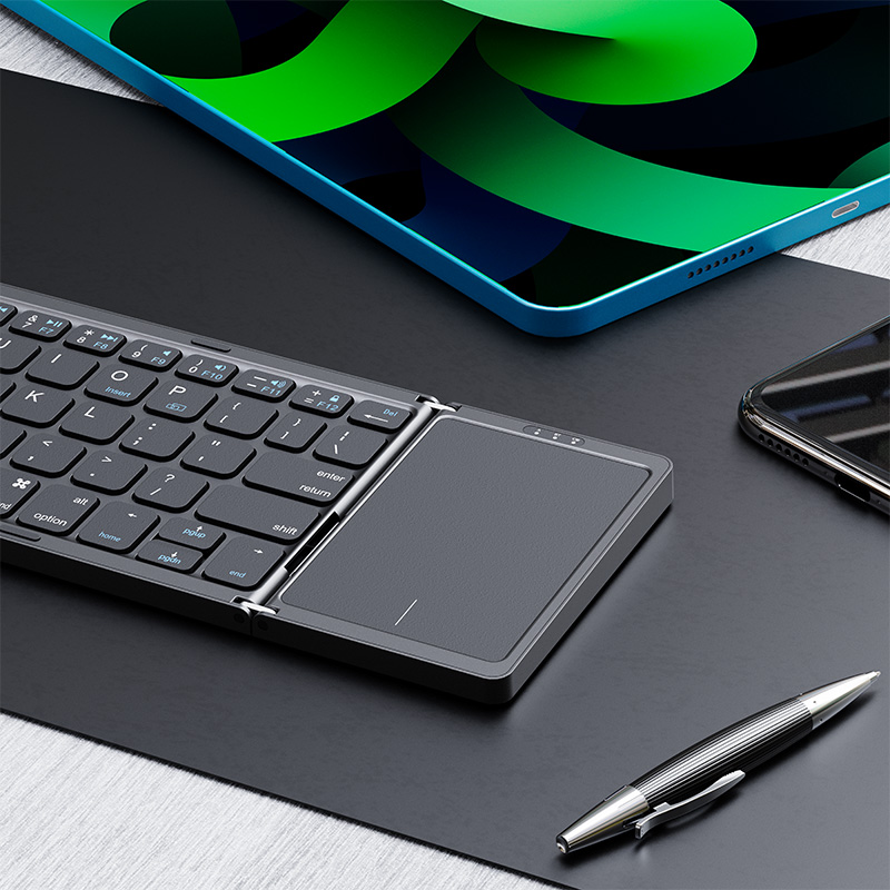 FlexPlit | Foldable wireless keyboard with touchpad compatible with ...