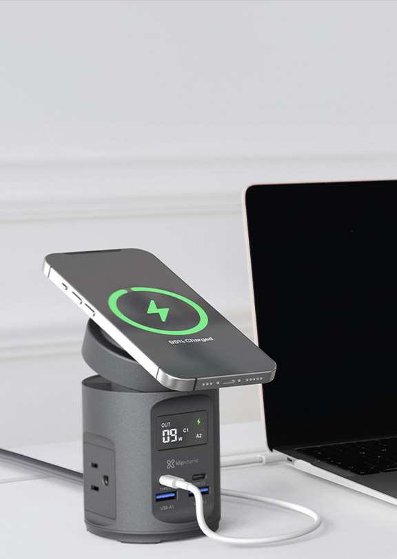 PowerDesk Ultra | Plataforma de carga inalámbrica con estación 7 en 1 ...