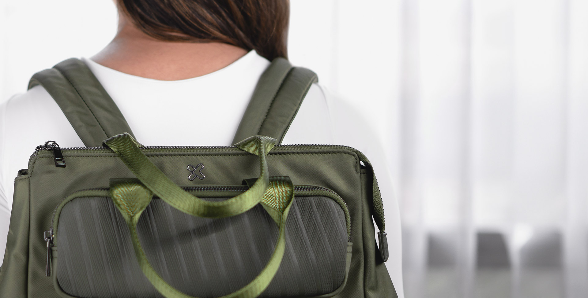 Eva backpack | Shopper backpack with laptop pocket - KNB-750 | Klipxtreme